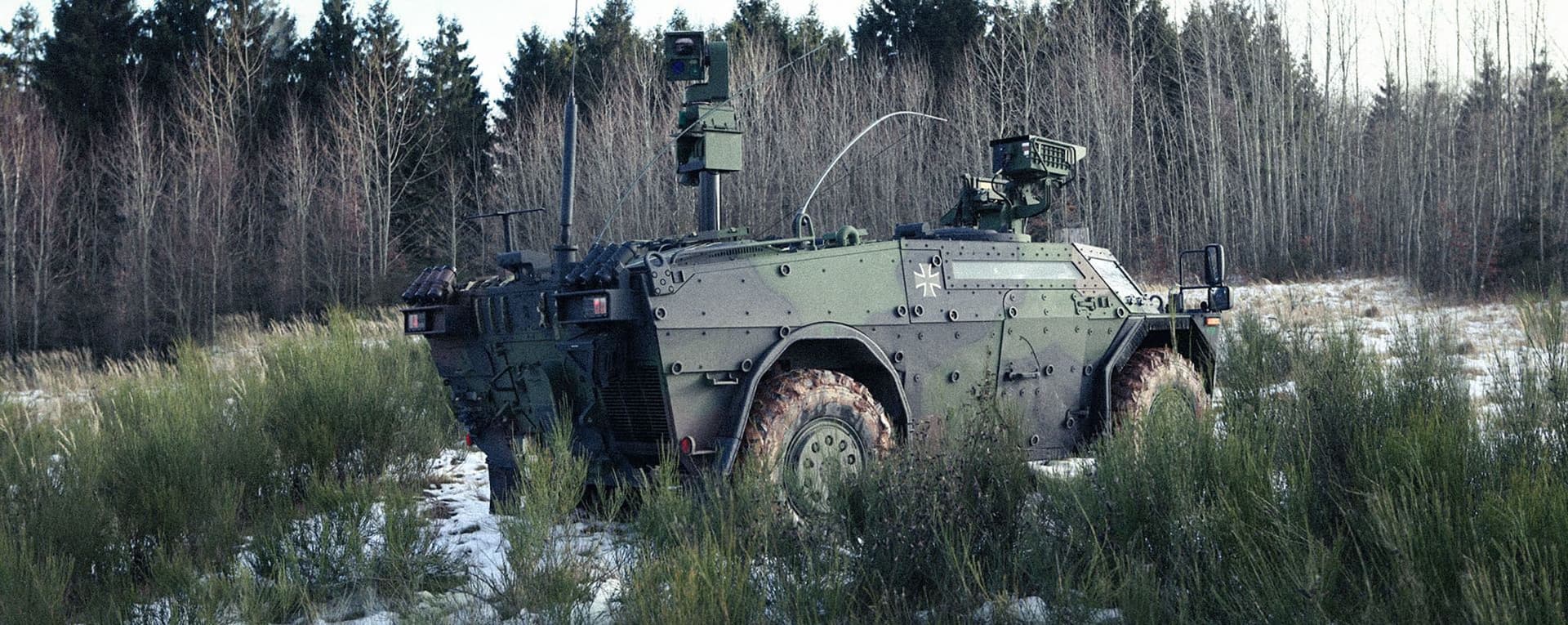 FENNEK Reconnaissance Vehicle