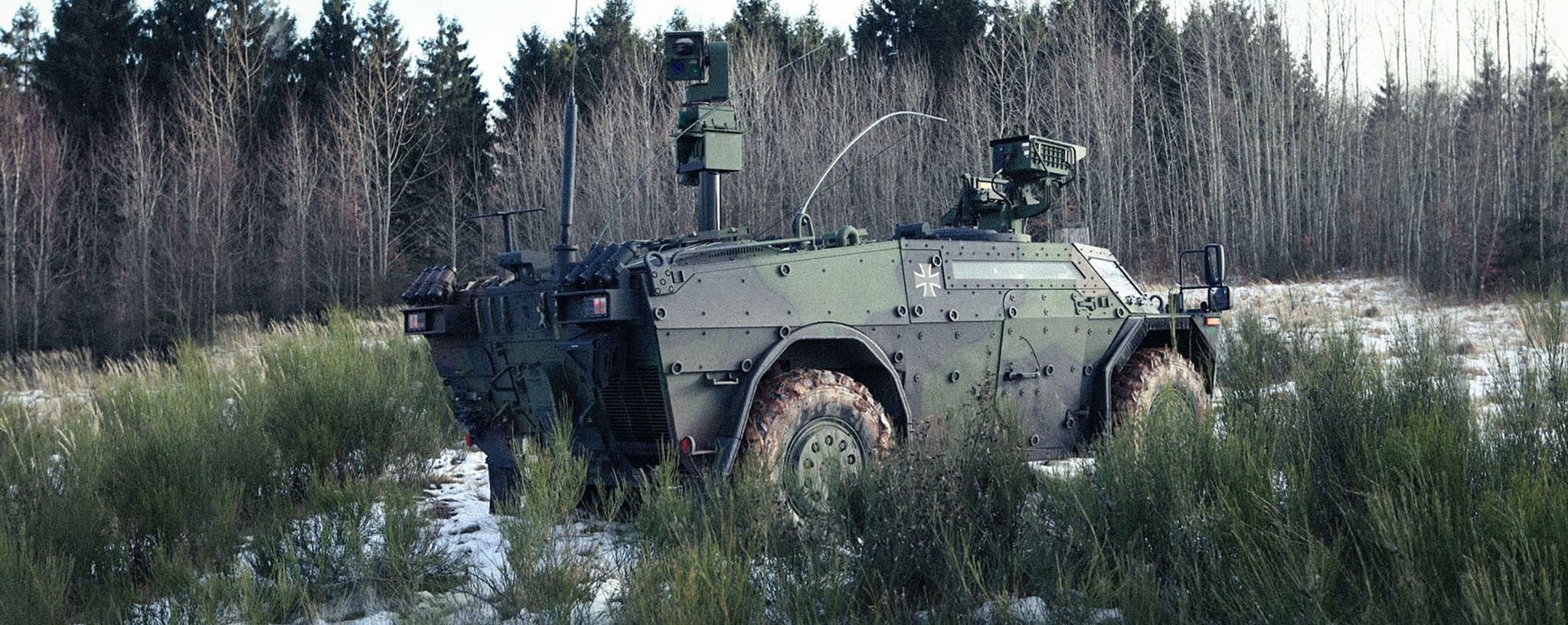 FENNEK Reconnaissance Vehicle